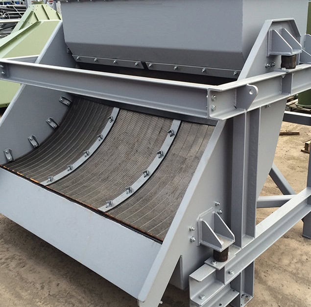 Stainless Steel Wedge Wire Screens for Parnaby Cyclones - Web Wire Mesh